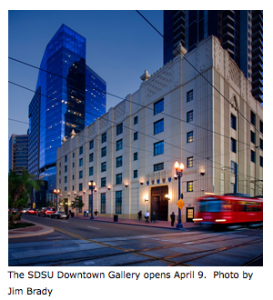 SDSU Art Space now open in downtown San Diego. - The Frame Maker San Diego